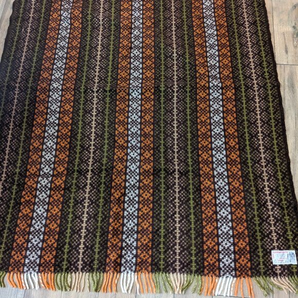 Accents | Vintage Te Ariki Travel Rug Wool Camp Blanket New Zealand ...